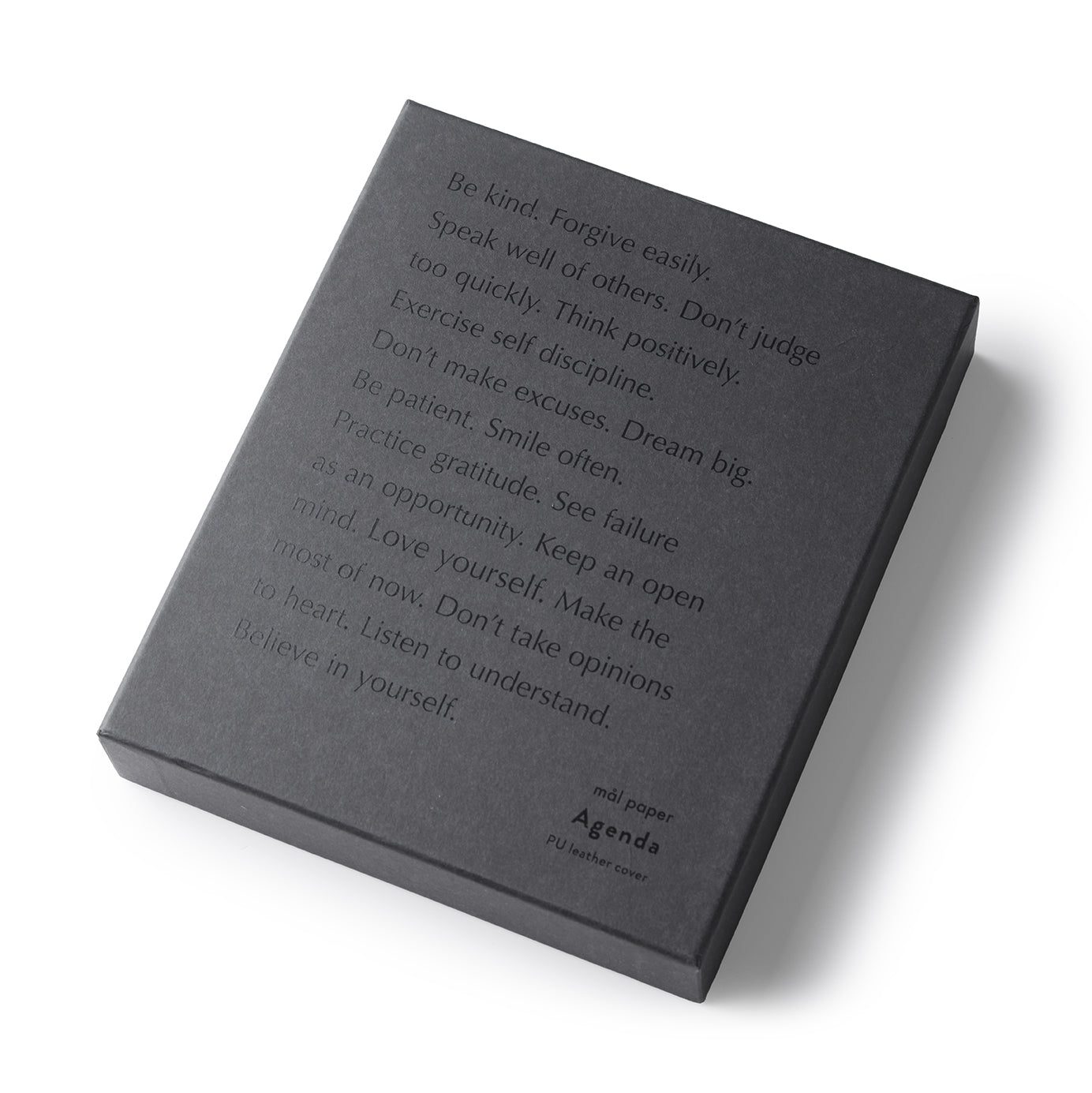 Agenda Cover - Black Ring Binder Cover for Organiser – Mål Paper