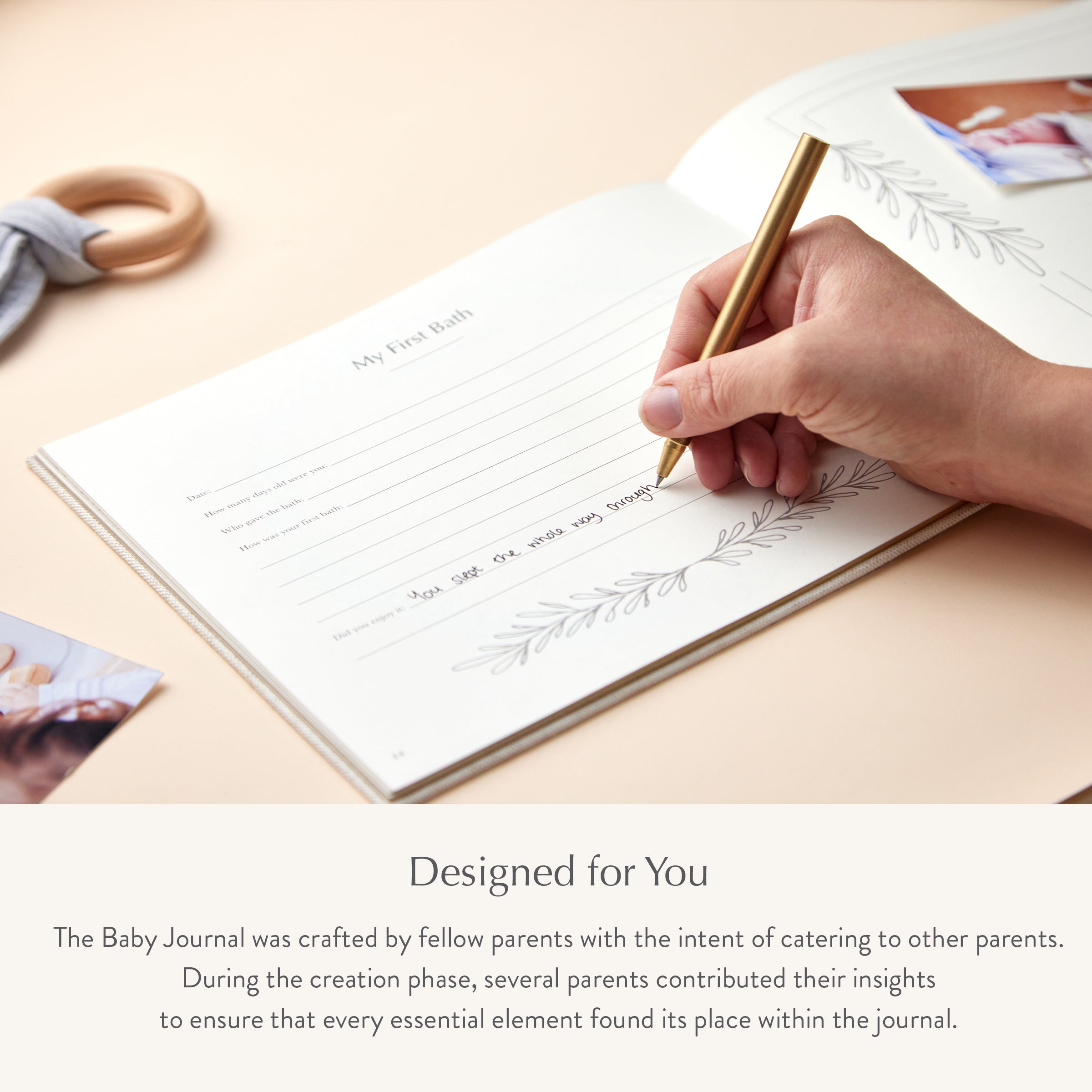 Your Edition Baby Journal - Keepsake Memory Baby Book – Mål Paper
