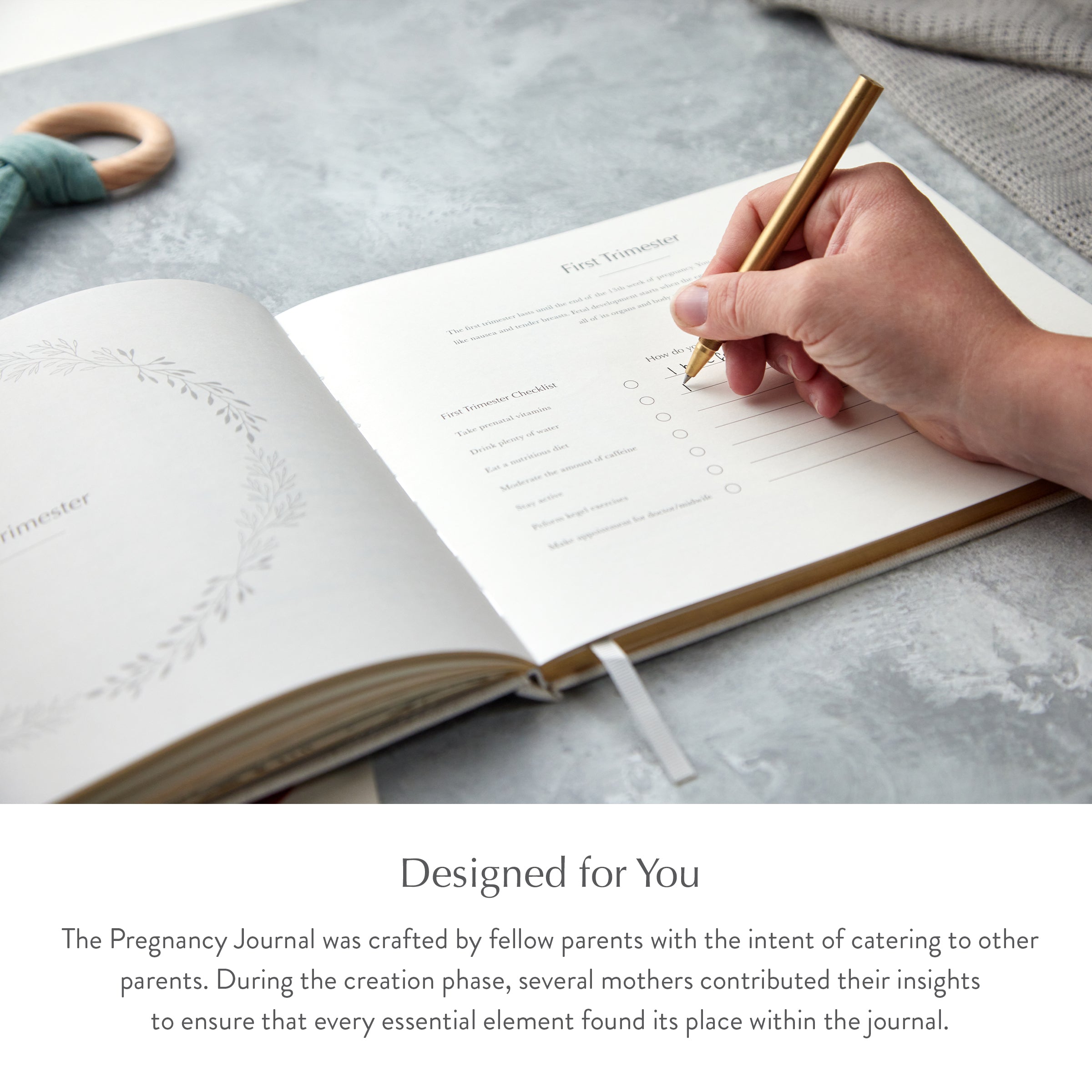 Your Edition Pregnancy Journal - Keepsake Memory Baby Book – Mål Paper