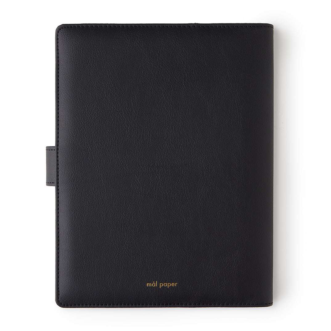 Agenda Cover - Black Ring Binder Cover for Organiser – Mål Paper