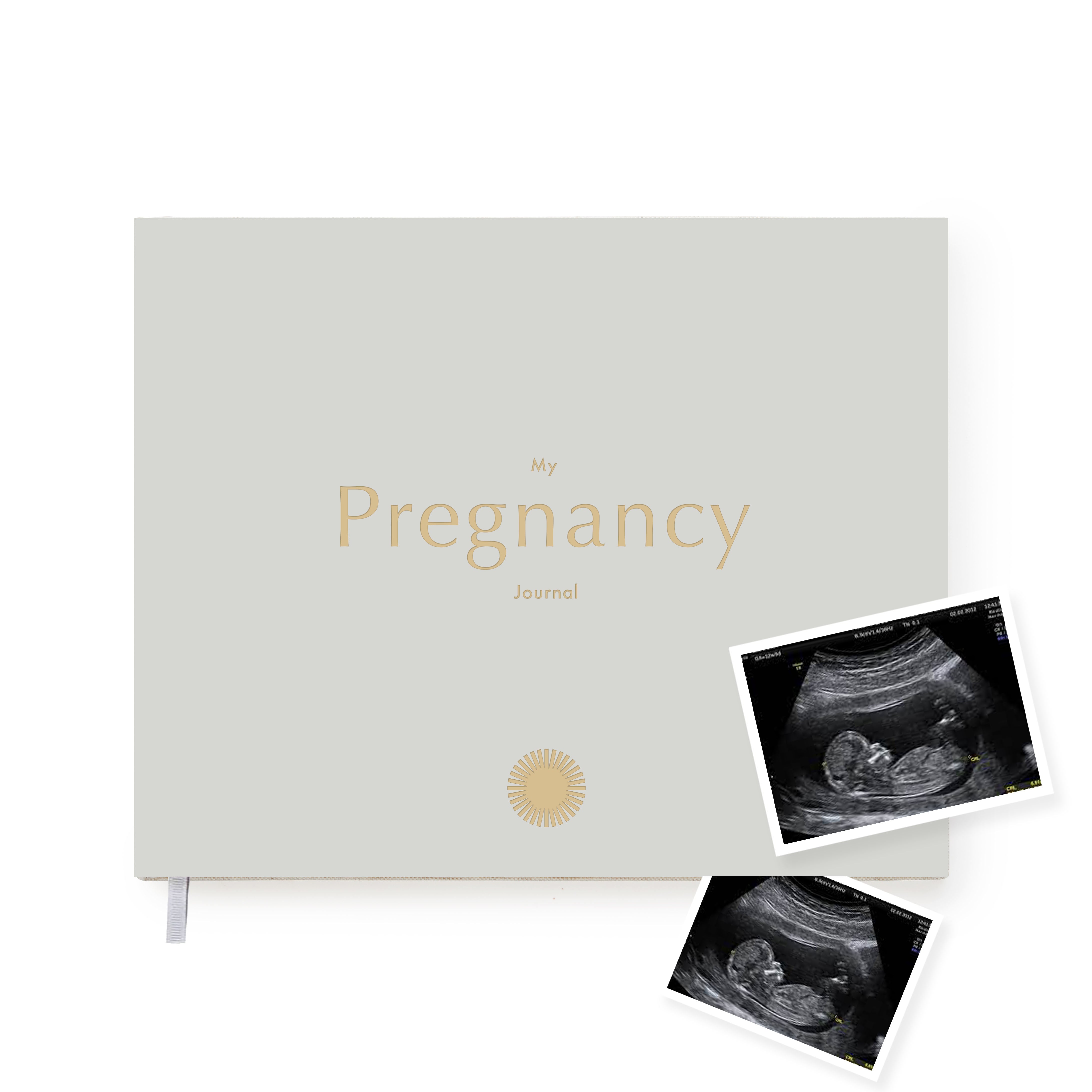 Your Edition Pregnancy Journal - Keepsake Memory Baby Book - Grey Cover ...