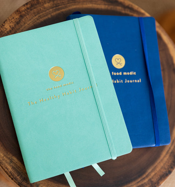 The Food Medic Set - Habit Journals and Card Decks - Mål Paper