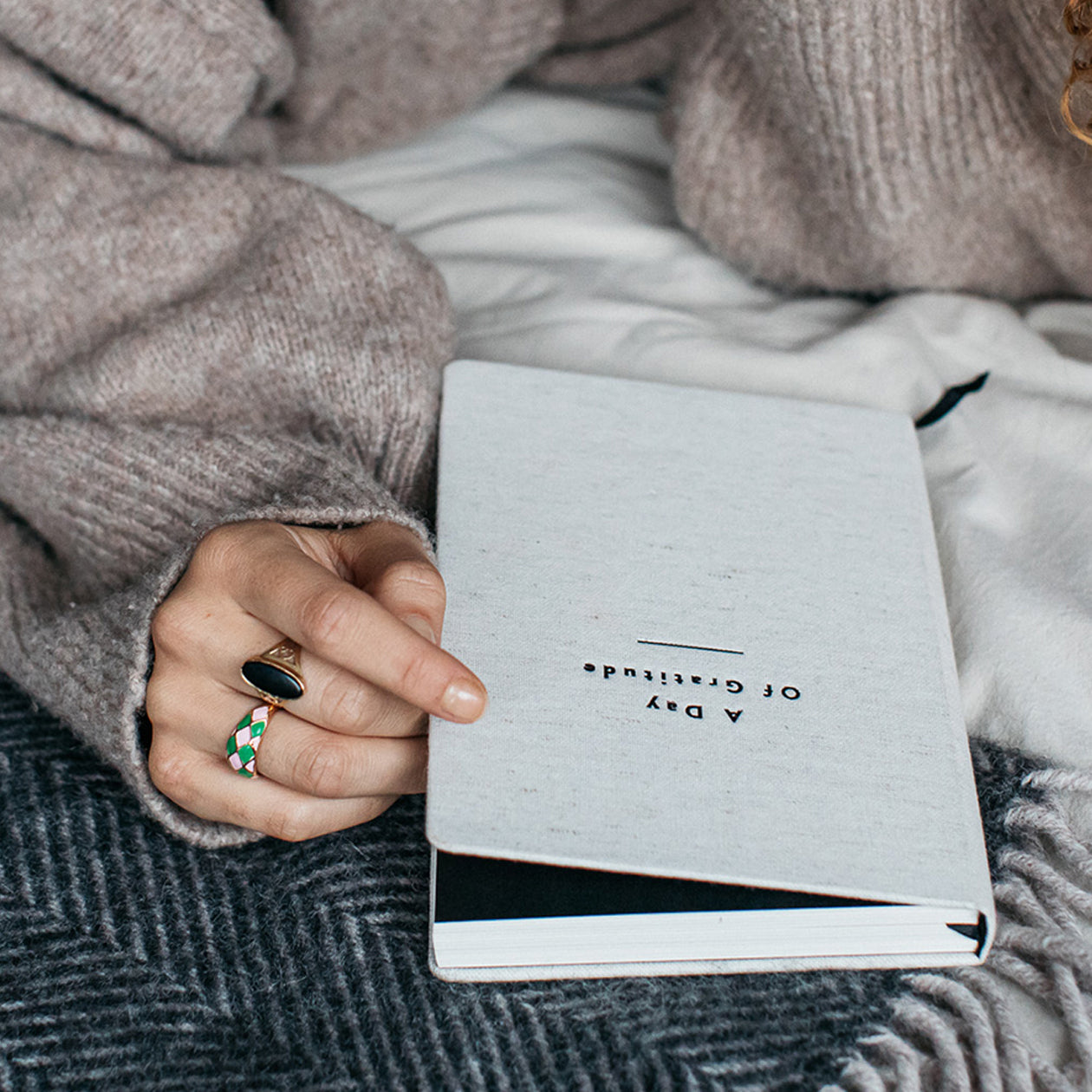 Day of Gratitude Journal - Cotton - Gratitude Diary – Mål Paper