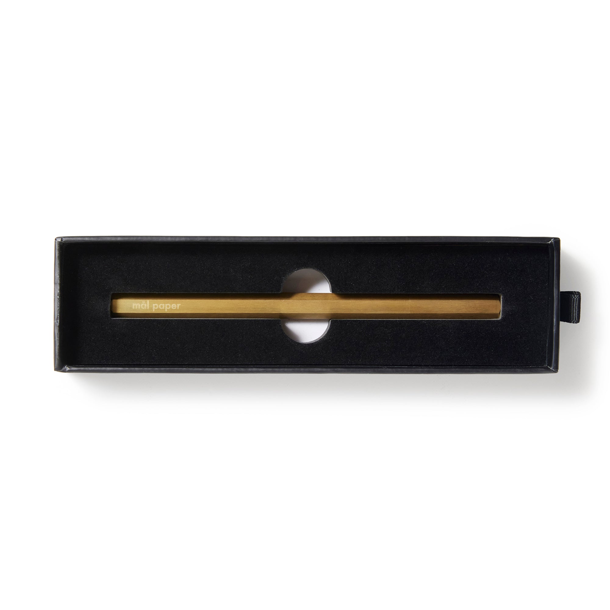 Hexagonal Brass Pen - Stationery for Mindfulness – Mål Paper