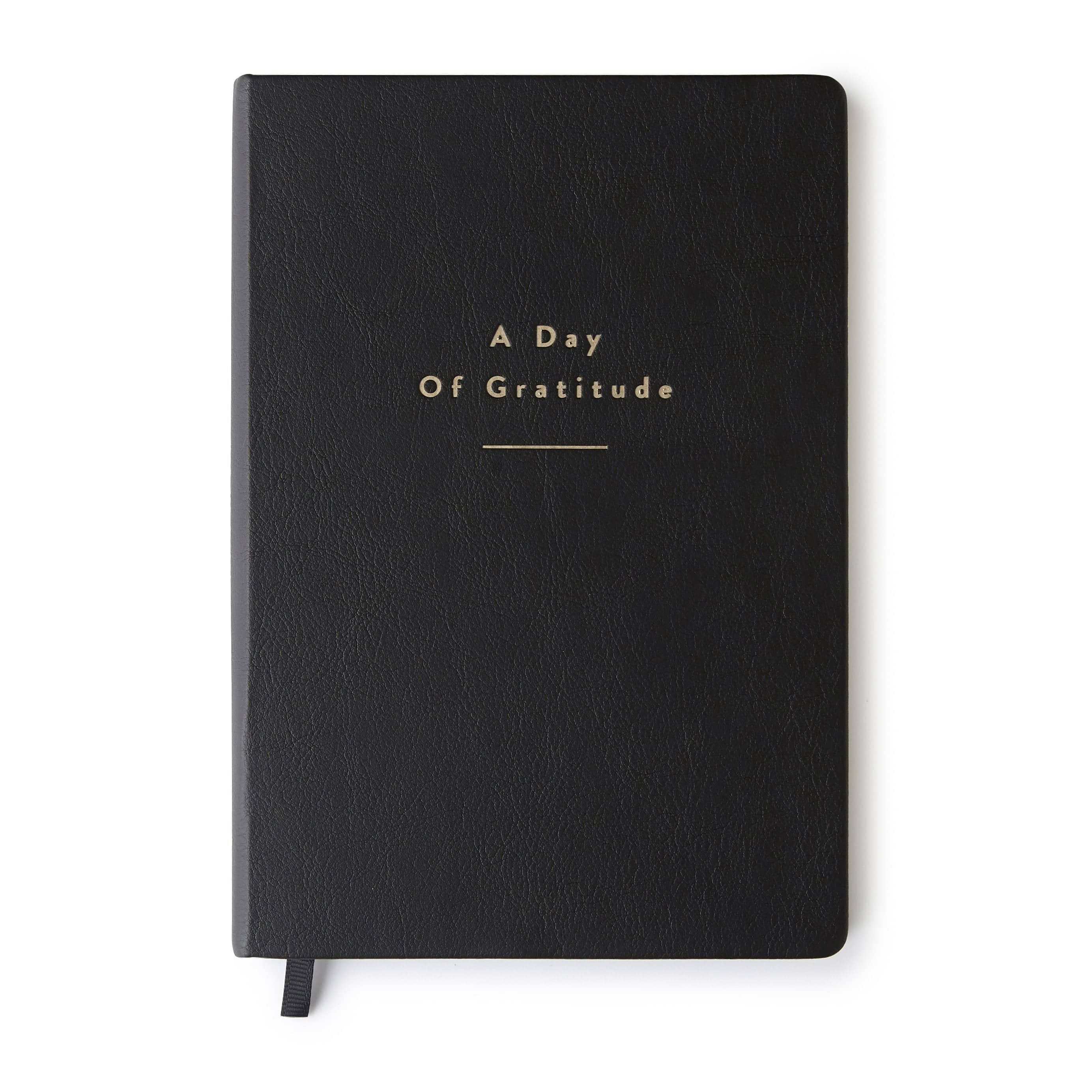 Day of Gratitude Journal - Black - Gratitude Diary – Mål Paper